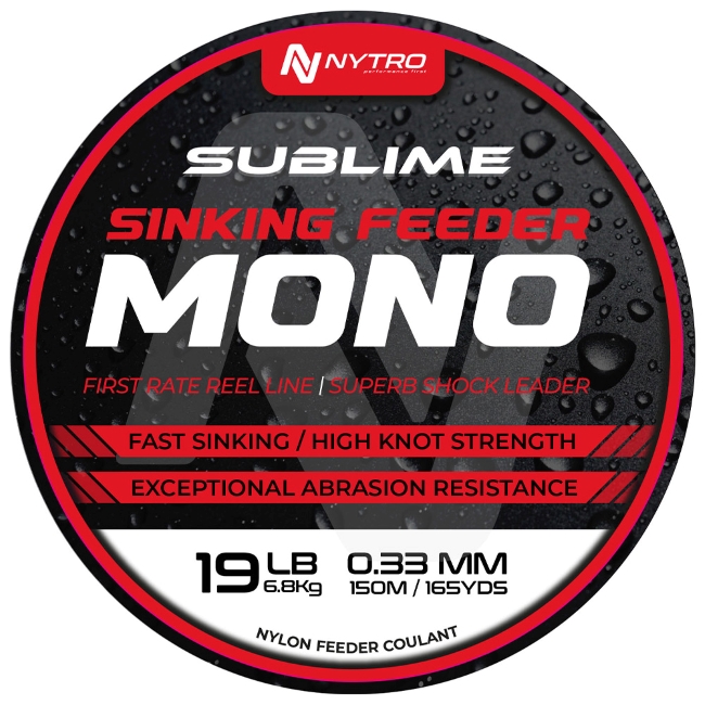 Nytro Sublime Sinking Feeder Mono Braid