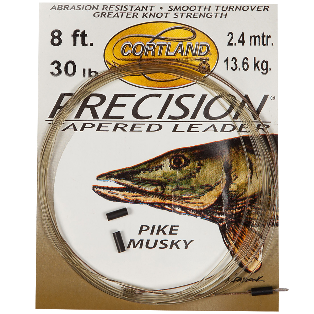 Cortland Precision Tapered Leader Pike Musky