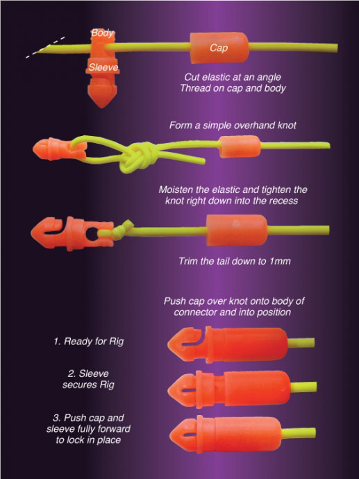 Drennan Fishing Pole Elastic Connectors