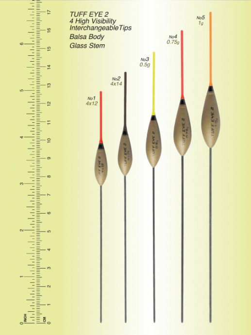 Drennan Tuff Eye Series 2 Pole Floats | Angling Direct