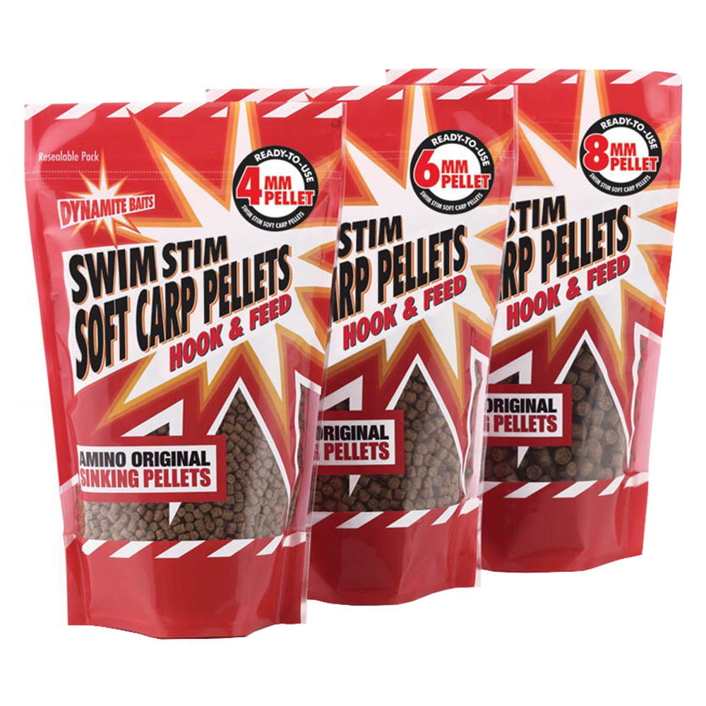Dynamite Baits Swim Stim Amino Original Soft Carp Pellets