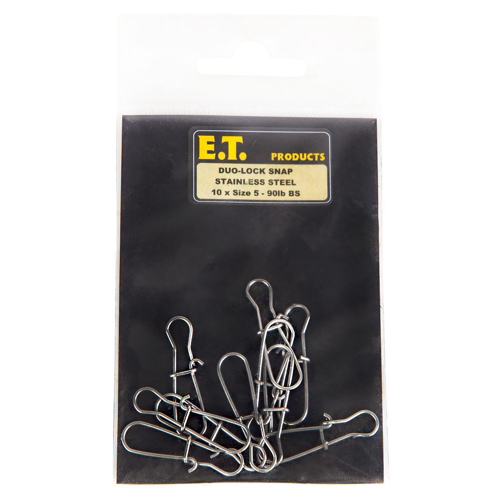 E.T. Stainless Steel Duo-Lock Snaps