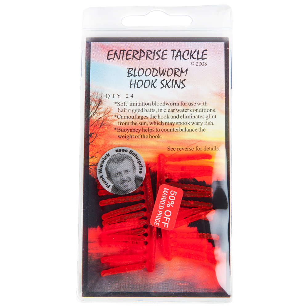 Enterprise Tackle Bloodworm Hook Skins