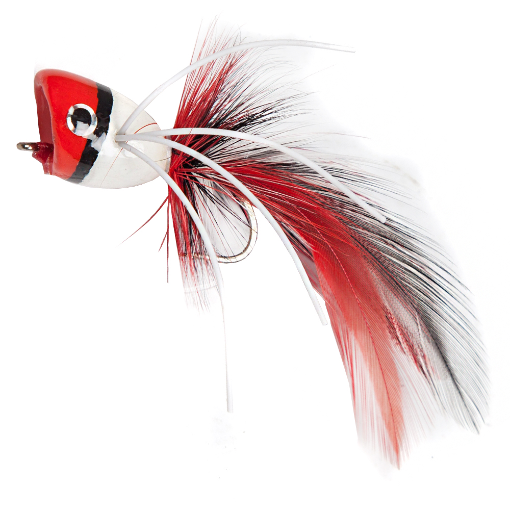 Fulling Mill Popper Red/White