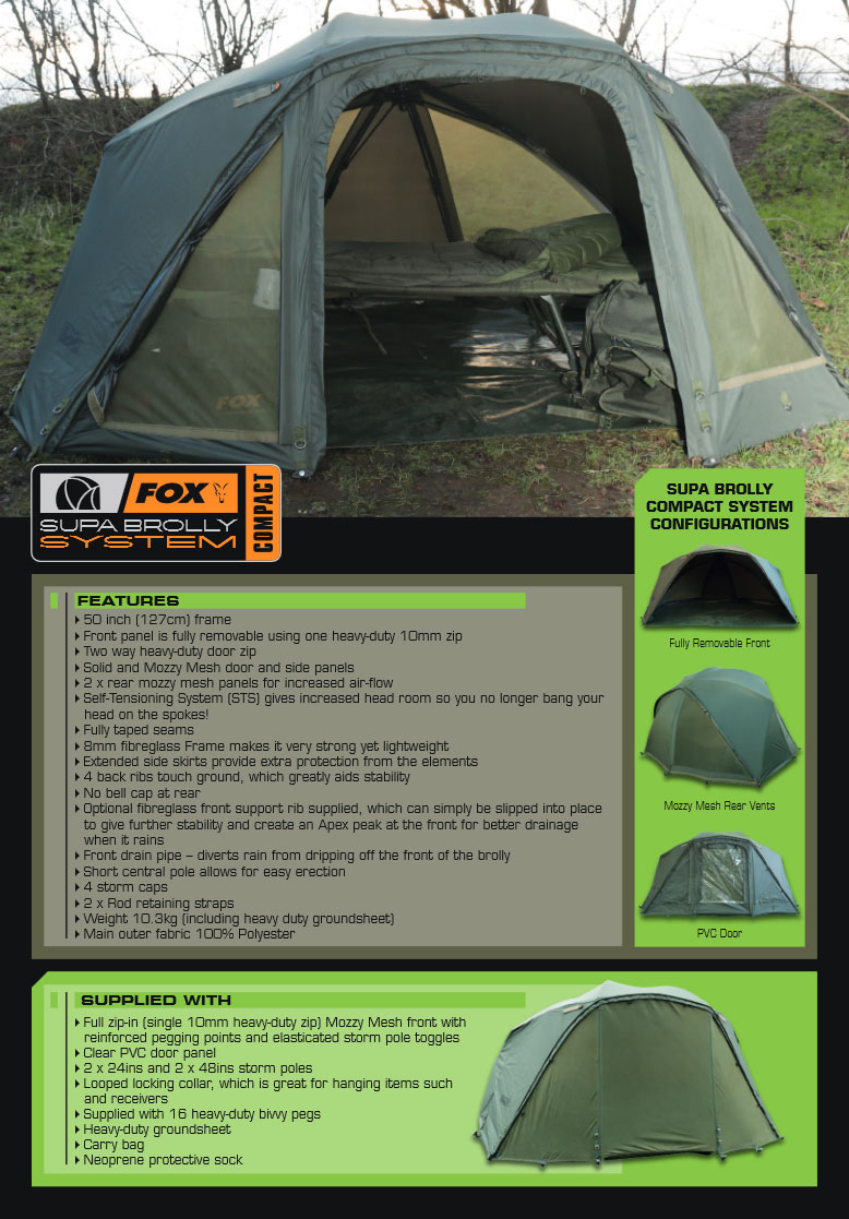Fox Supa Brolly Compact System