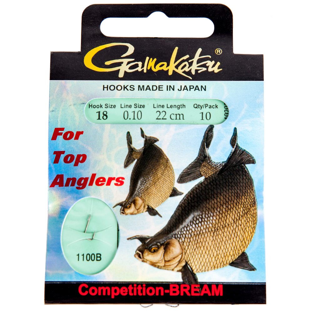 Gamakatsu Competition Bream Hooks to Nylon