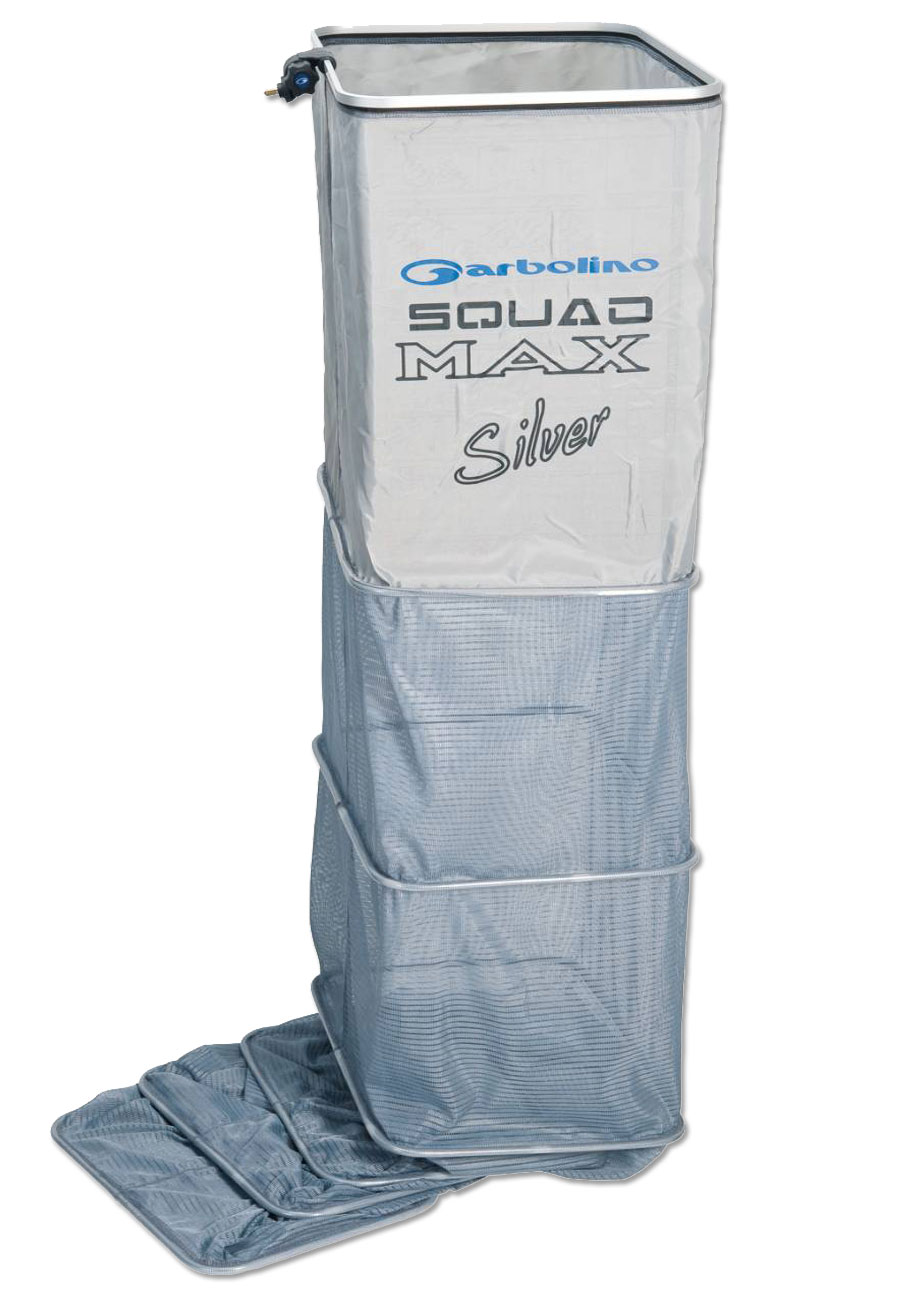 Garbolino Squad Max Rectangular Silver Keepnet