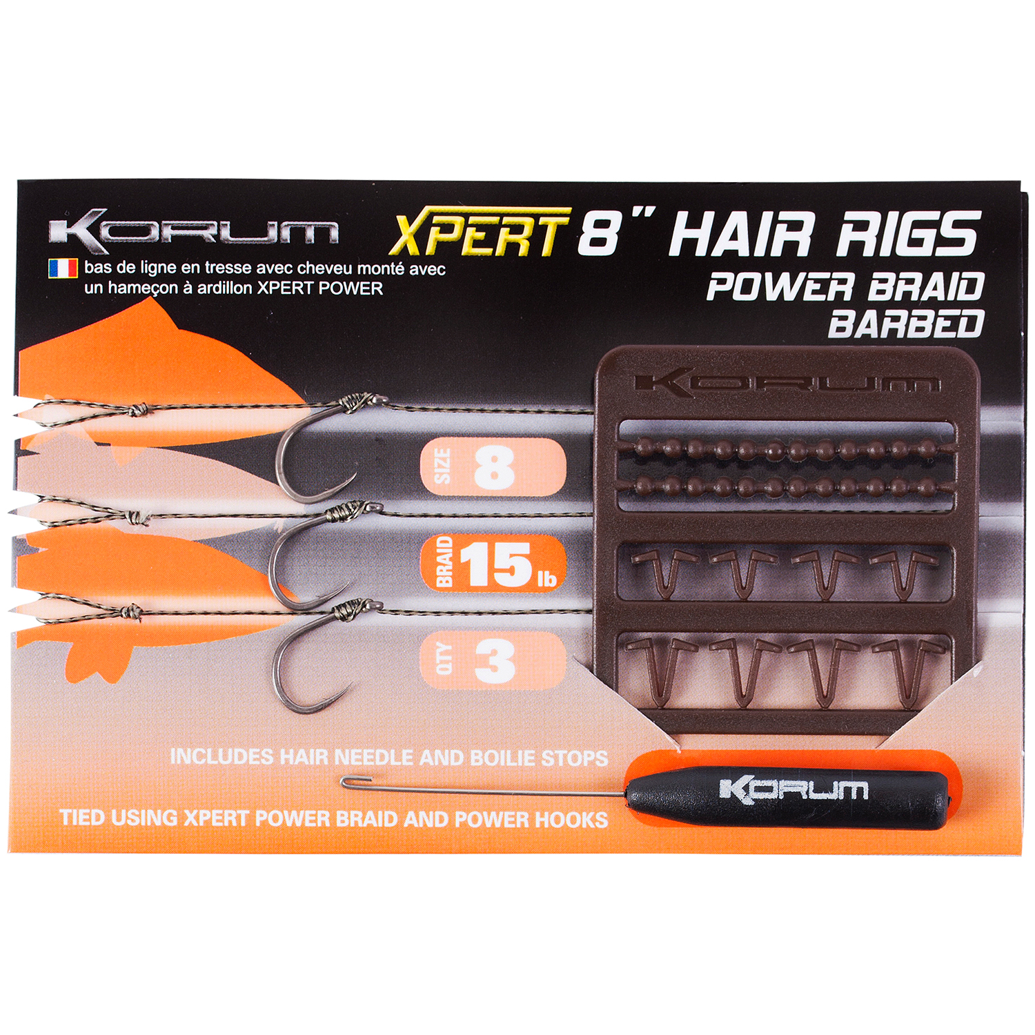 Korum Xpert Power Braid Hair Rigs