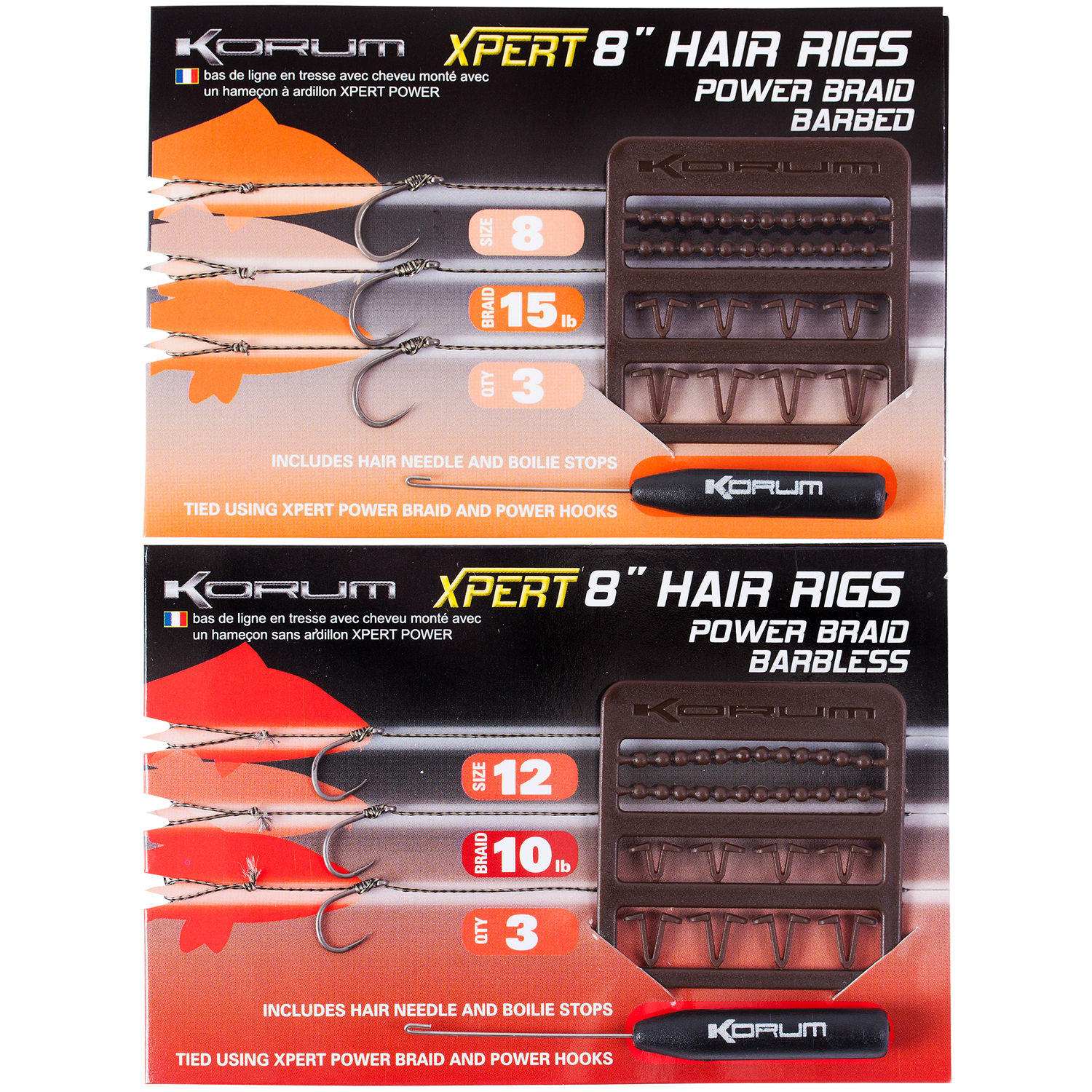Korum Xpert Power Braid Hair Rigs
