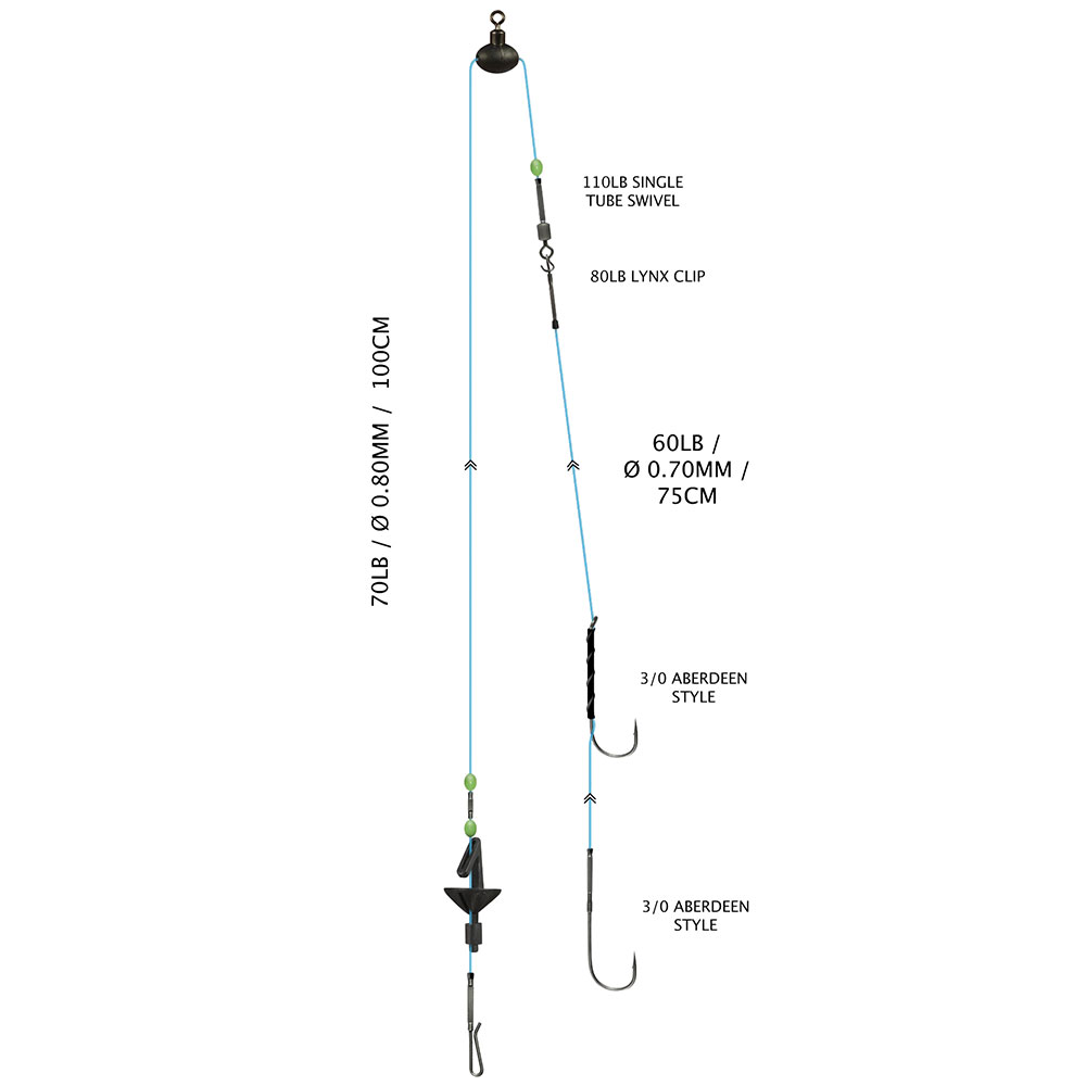 Lynx De-Tach Pulley Pennel Rig