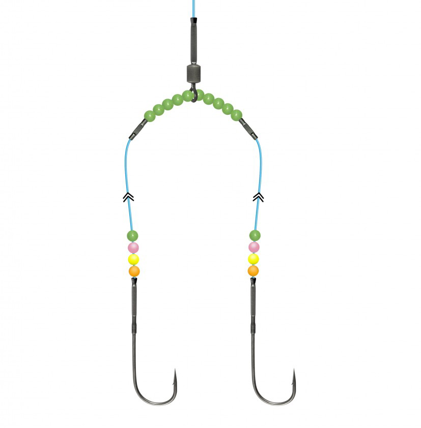 Lynx Flatfish Wishbone Boat Rig