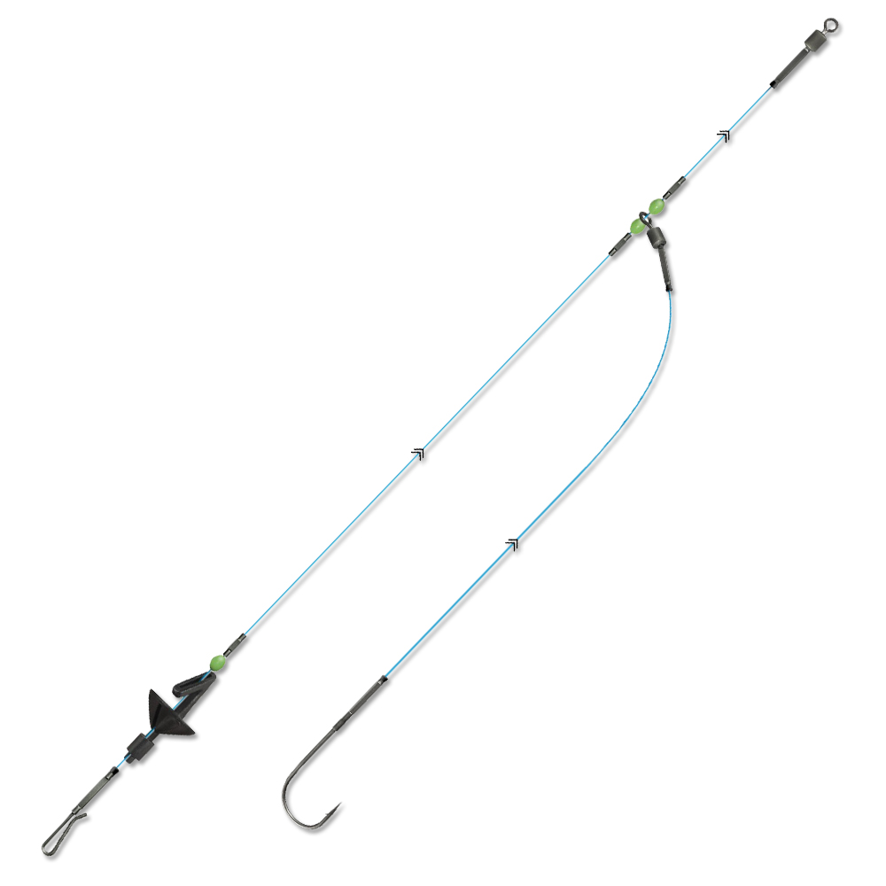 Lynx Single Hook Clip Down Shore Rig