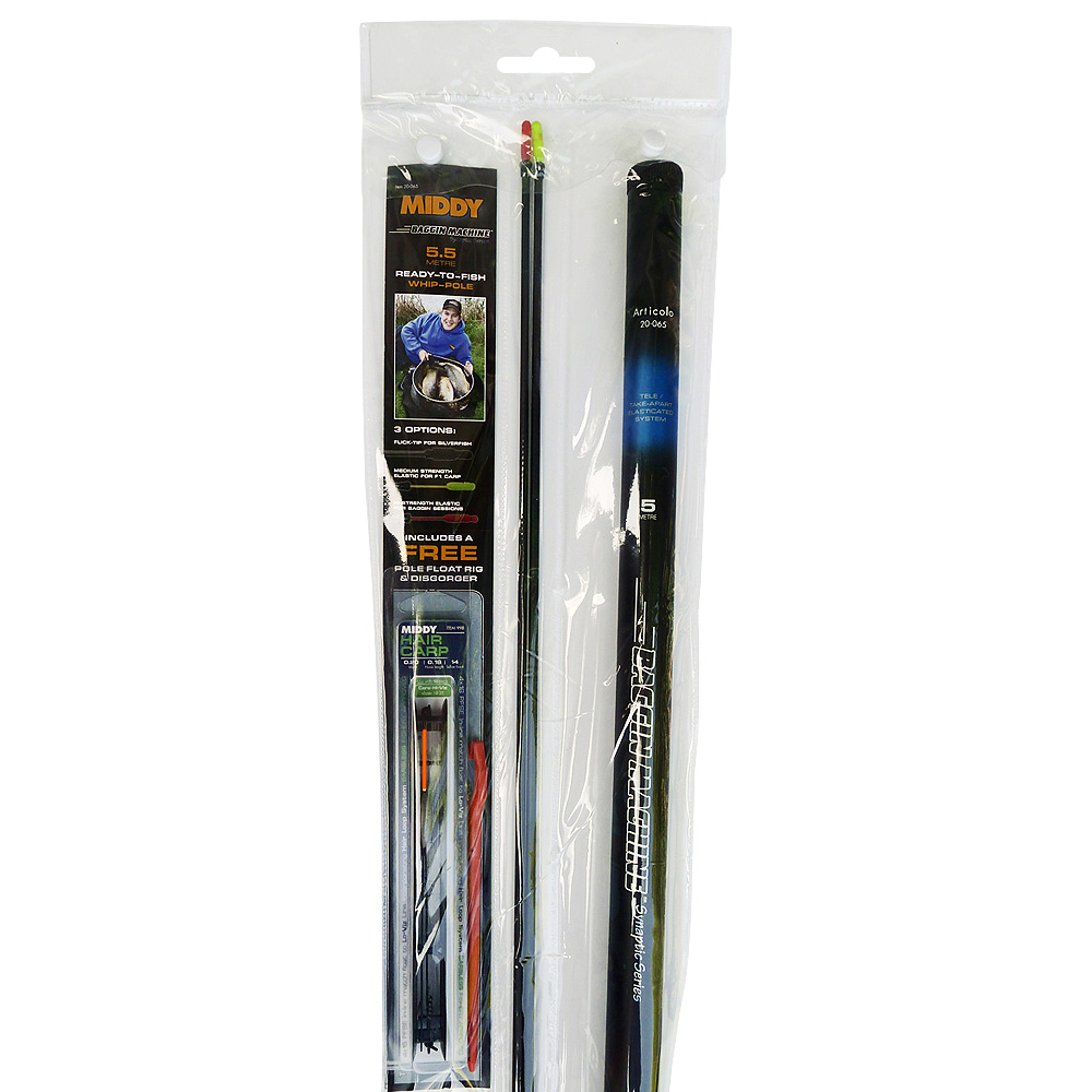 Middy Baggin Machine Whip Ready-to-Fish Package