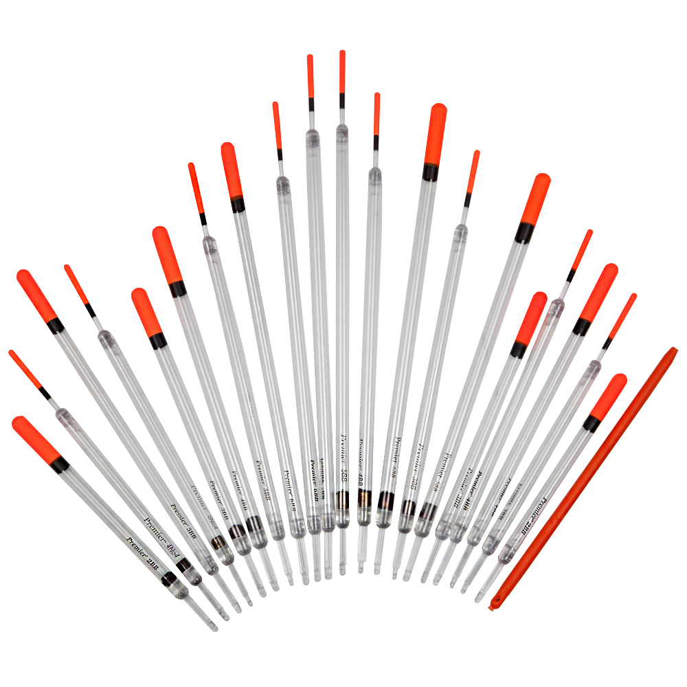 Premier Floats Clear Float Selection in Tube