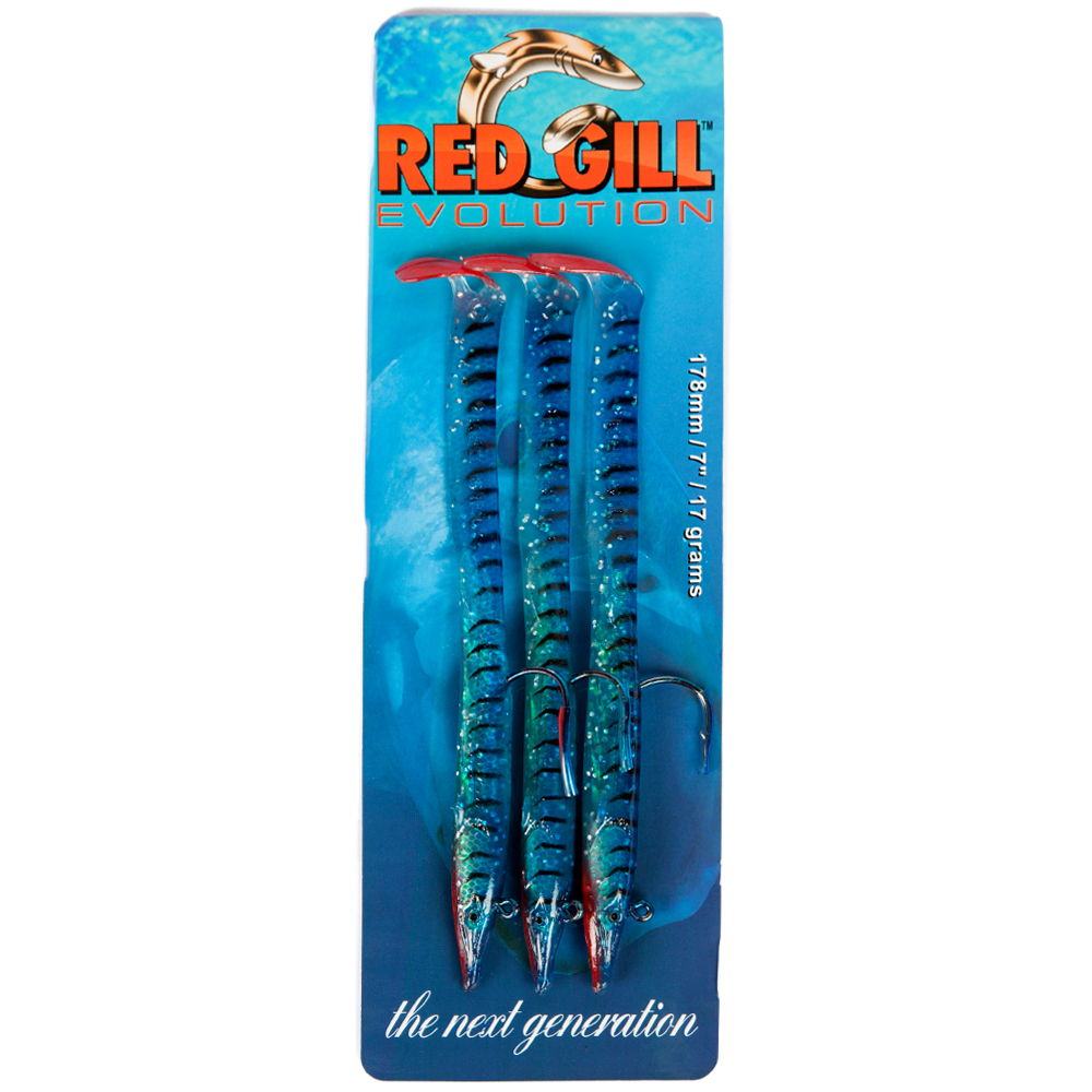 Red Gill Evolution Sand Eel Lures