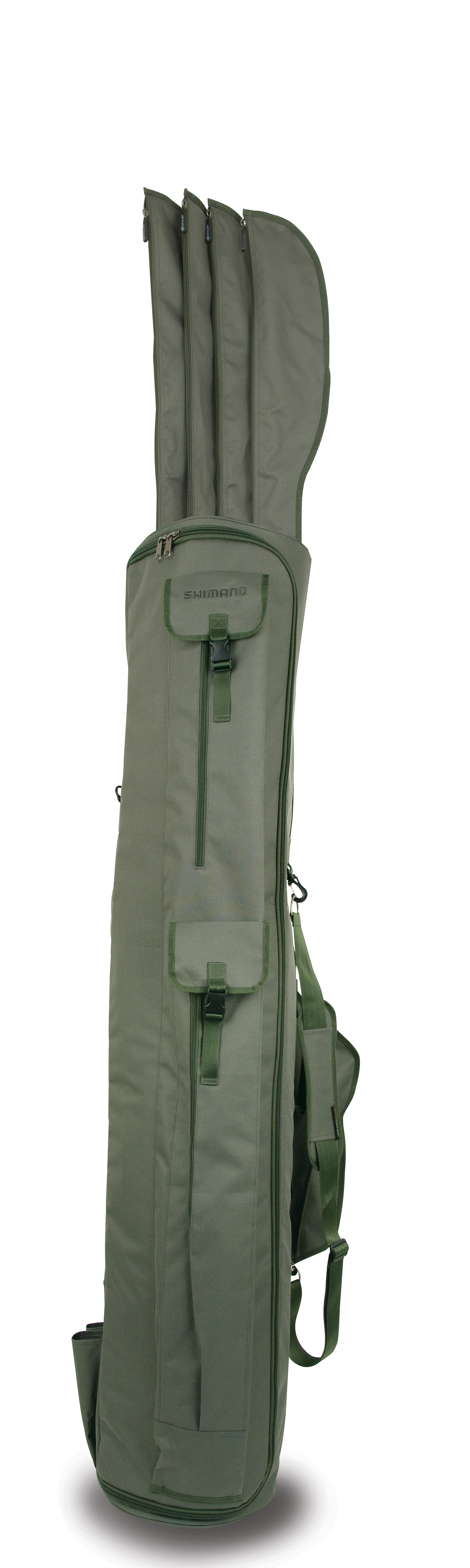 Shimano Olive Continental Rod Quiver | Angling Direct