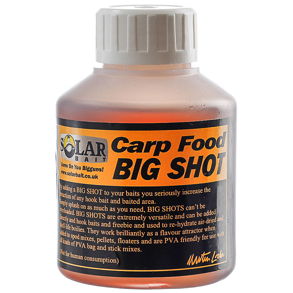 Solar Tackle Big Shot Carp Food 250ml - Chilli Club