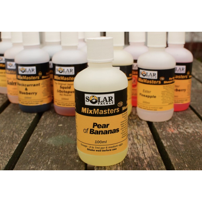 Solar Tackle MixMasters Liquid Additive 100ml - Pear Of Bananas