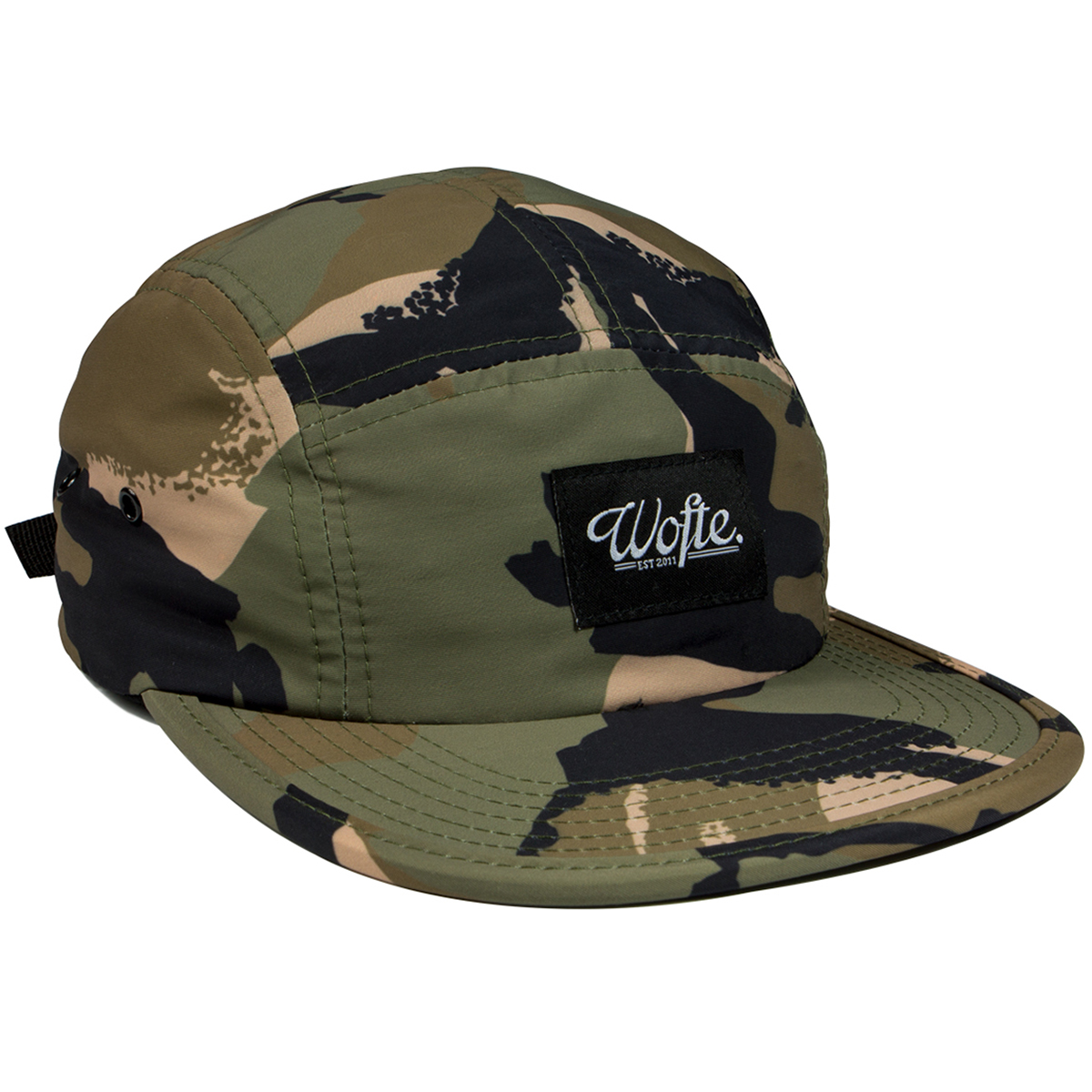 Wofte Camo Nylon 5 Panel