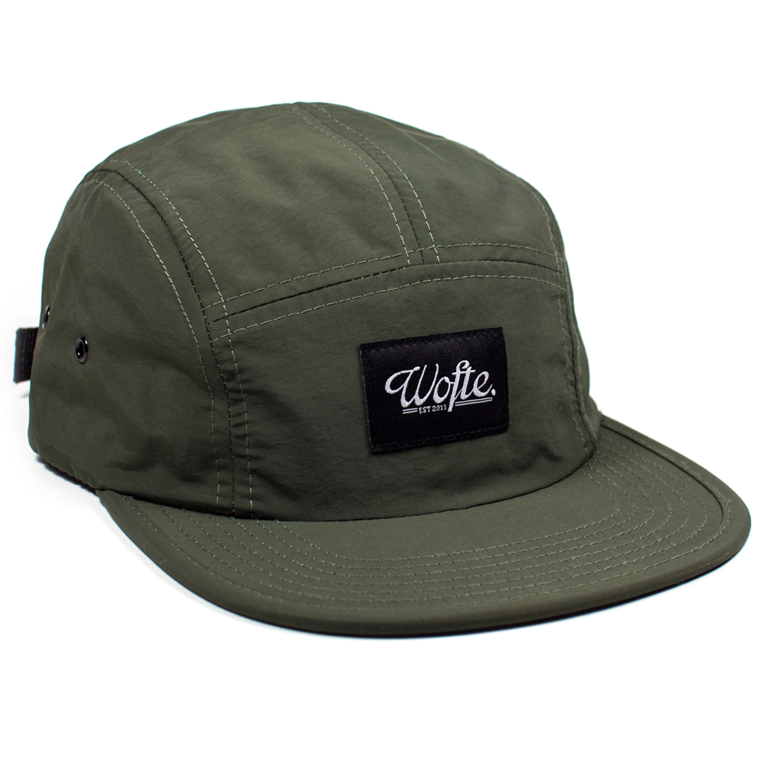 Wofte Olive Nylon 5 Panel