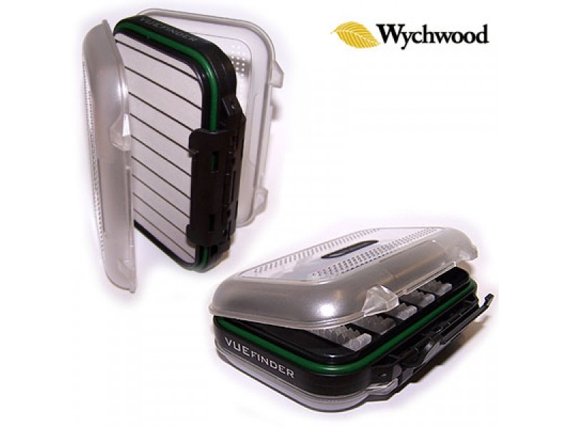 Wychwood Vuefinder Large Double Ripple Foam Fly Box - Fly Fishing Tackle