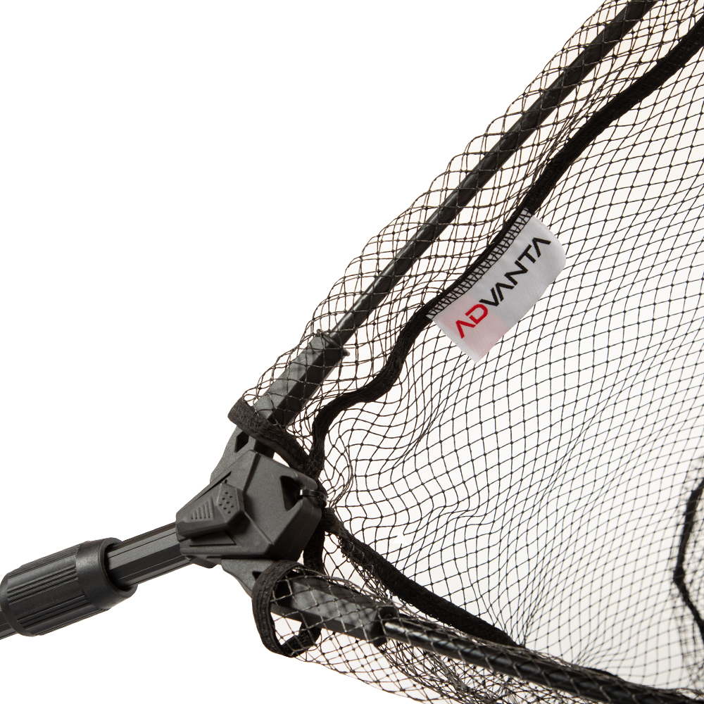 Advanta Rubber Mesh Folding Landing Net & Handle | Fishing Nets ...