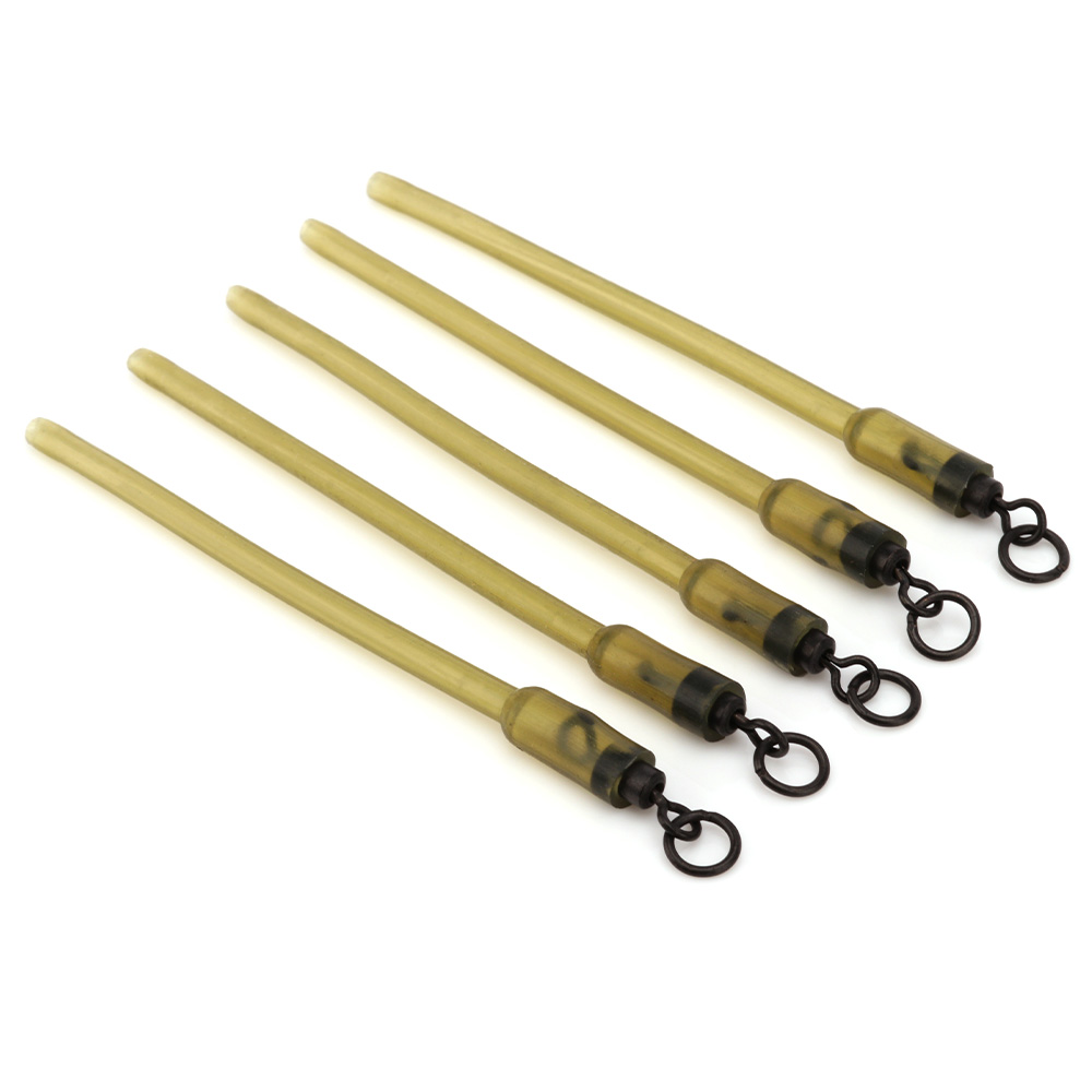 Advanta Fused Fluorocarbon Solid Bag Stems - Ring Swivel - Pack of 5