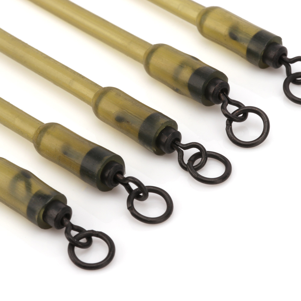 Advanta Fused Fluorocarbon Solid Bag Stems - Ring Swivel - Pack of 5