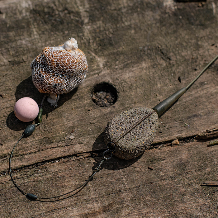 Advanta Inline Flat Pear Carp Fishing Lead - Pack of 10