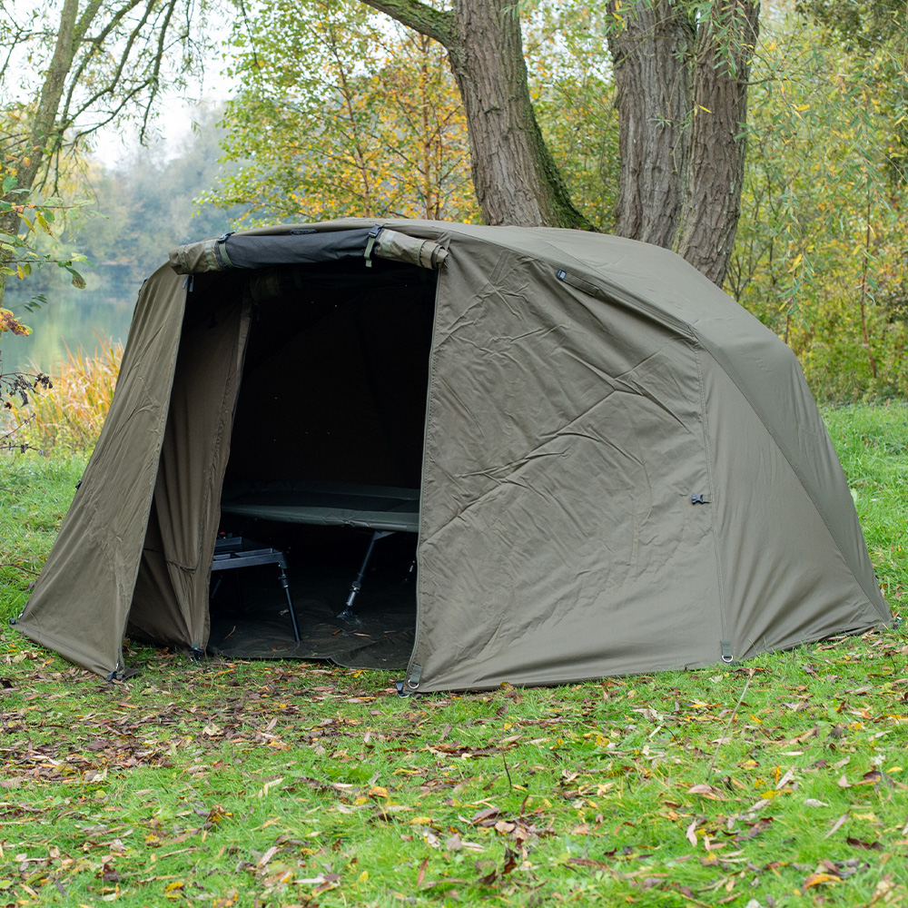 Advanta Peak Bivvy 1 Man V2 Overwrap|Carp Fishing Tackle|Angling Direct|