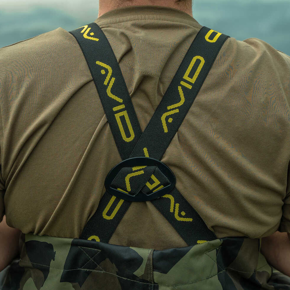 Avid Carp Distortion Camo Chest Waders | Fishing Waders | Angling Direct