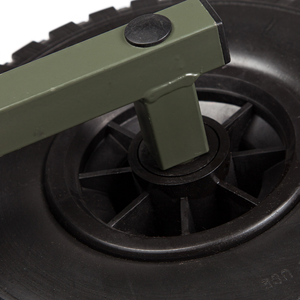 Carp Porter Triporter MK4S Fat Boy Puncture Proof Wheels Complete