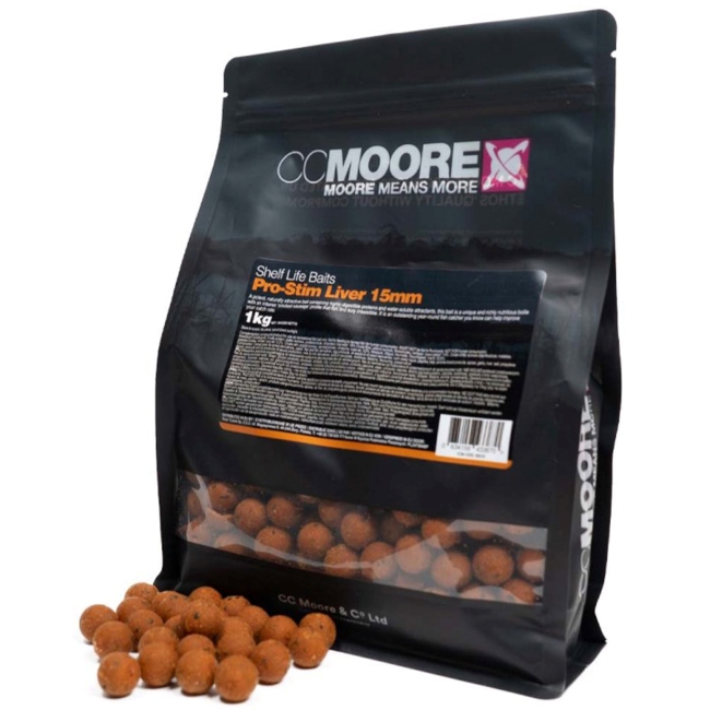 CC Moore Pro Stim Liver Freezer Boilies | Carp Fishing Bait | Angling ...