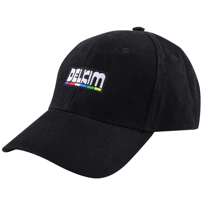 Delkim Logo Baseball Black Cap