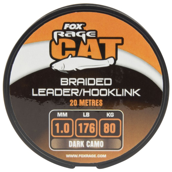 Fox Rage Catfish Braid Leader Hooklink