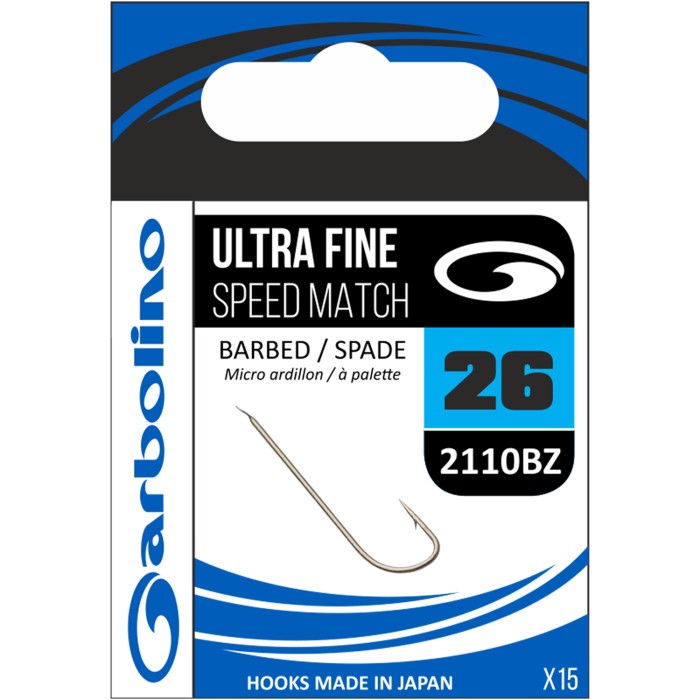 Garbolino Competition Ultra Fine Speed Match Hooks