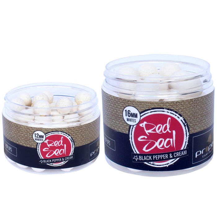 Proper Carp Baits Red Seal Pop Ups White