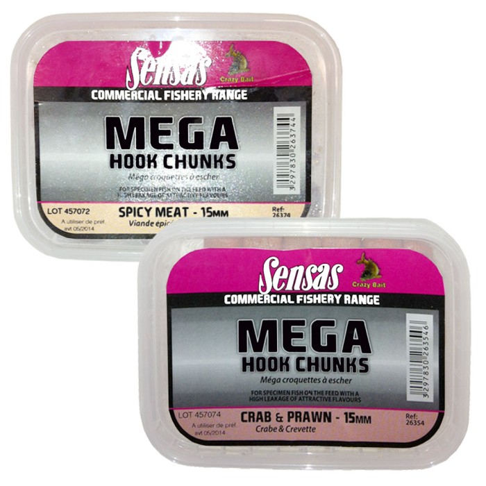 Sensas Potted Mega Hook Chunks