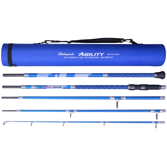 Shakespeare Agility 2 Expedition Bass Rod | Angling Direct