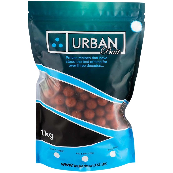 Urban Bait Red Spicy Fish Shelf Life Boilies 1kg