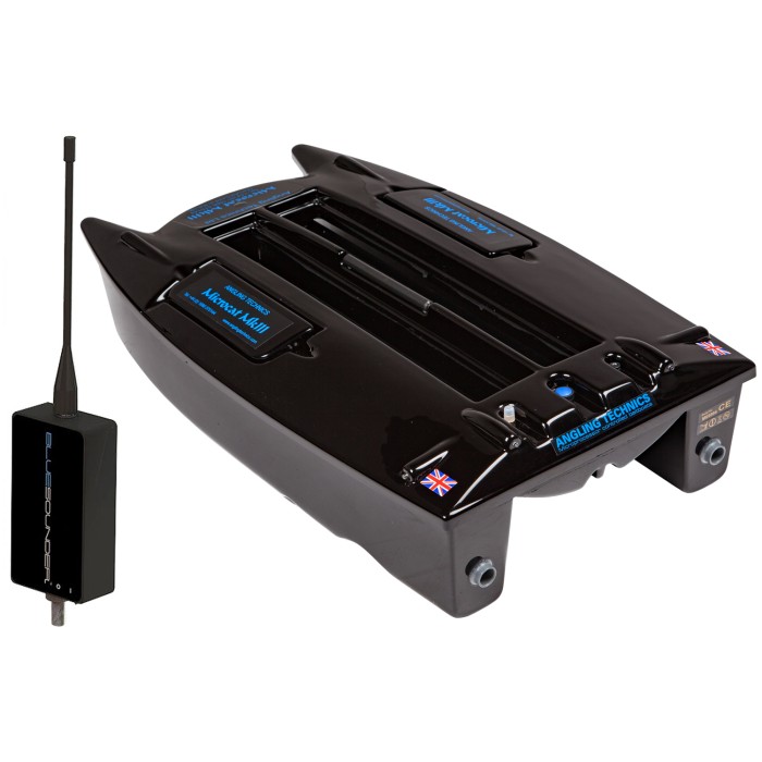 Angling Technics Microcat MkIII fitted with Bluesounder Echo System