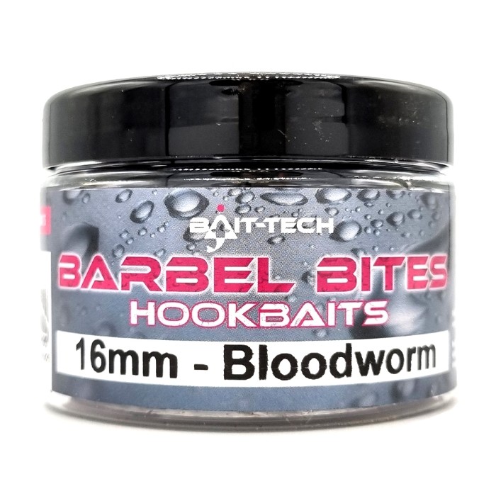 Bait-Tech Barbel Bites Wafter Hookbaits Bloodworm