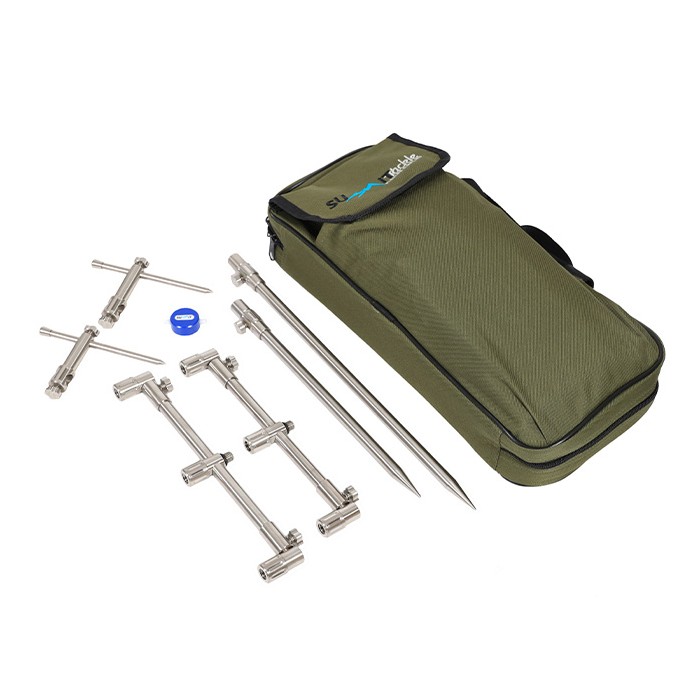 Summit Tackle 3 Rod Stainless Buzz Bar Kit
