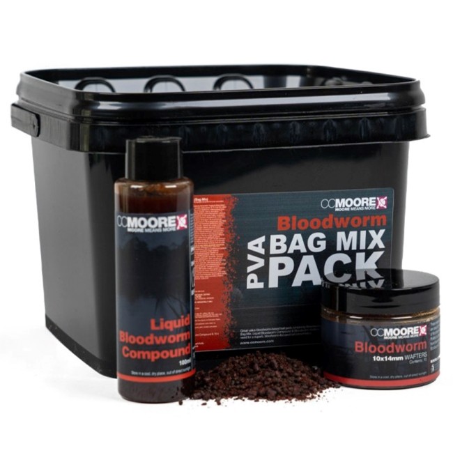 CC Moore PVA Bag Mix Pack - Bloodworm
