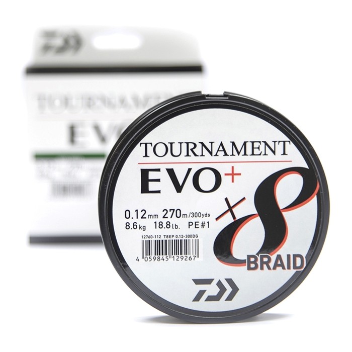 Daiwa Tournament EVO+ X8 Braid|Coarse Fishing Braided Mainline|Angling Direct