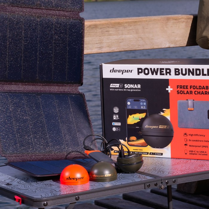 Deeper Chirp+3 Power Bundle|Carp Fishing Tech|Angling Direct