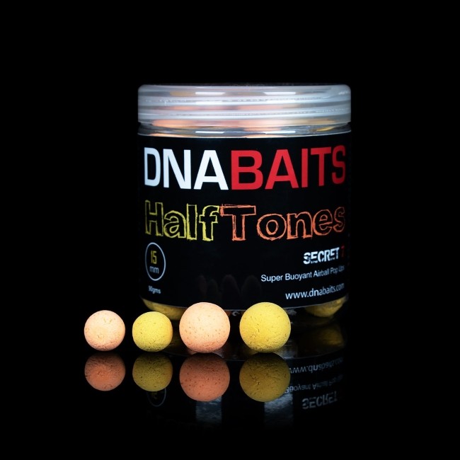 DNA Baits Half Tones Pop Ups Secret 7 - Yellow & Orange