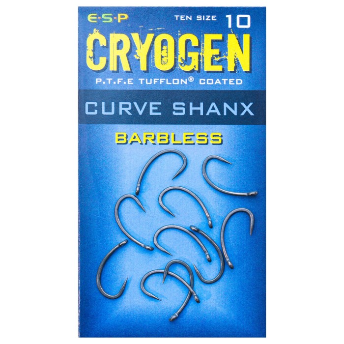 ESP Cryogen Curve Shanx Hooks - Barbless