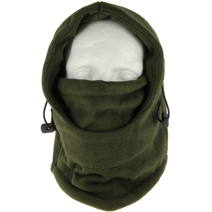NGT Green Snood - Fleece Lined with Adjustable Face Guard