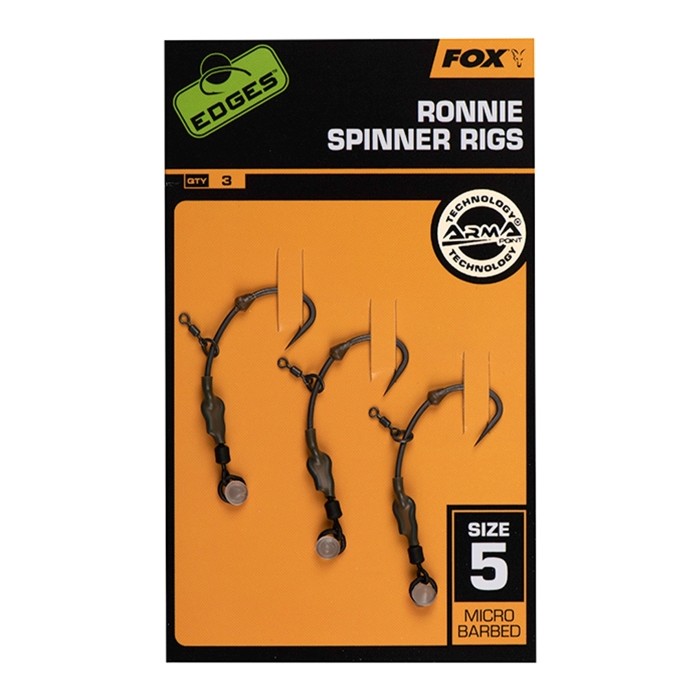 Fox Edges Ronnie Spinner Rigs - Medium Curve